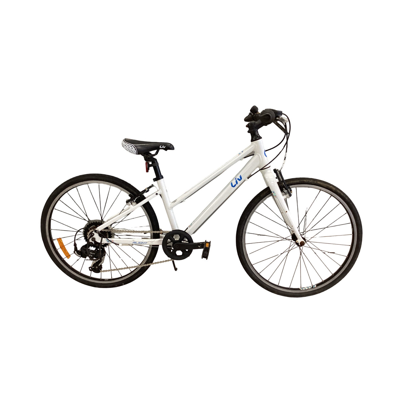 Liv Alight Bike - 24" - Flat Bar Commuter, Kids, Colour: White – Brainwave Bikes